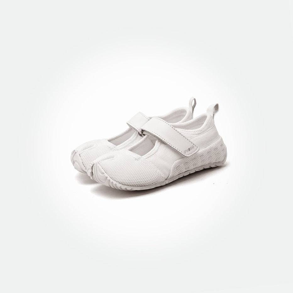 Tabi-ku Barefoot Sandals - Classic White – Pyopp Barefoot