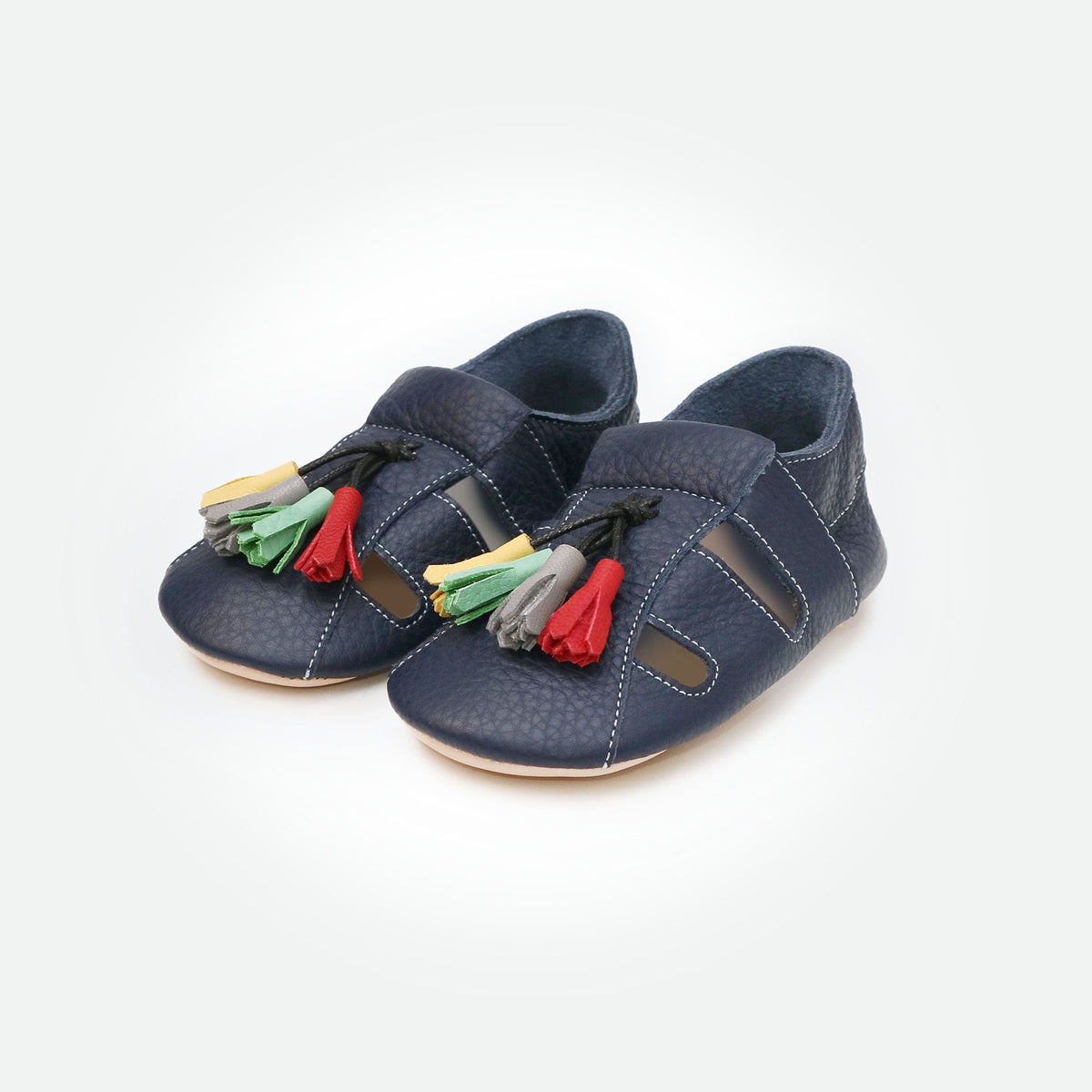 Bora Moccasins Sandals - Navy – Pyopp Barefoot