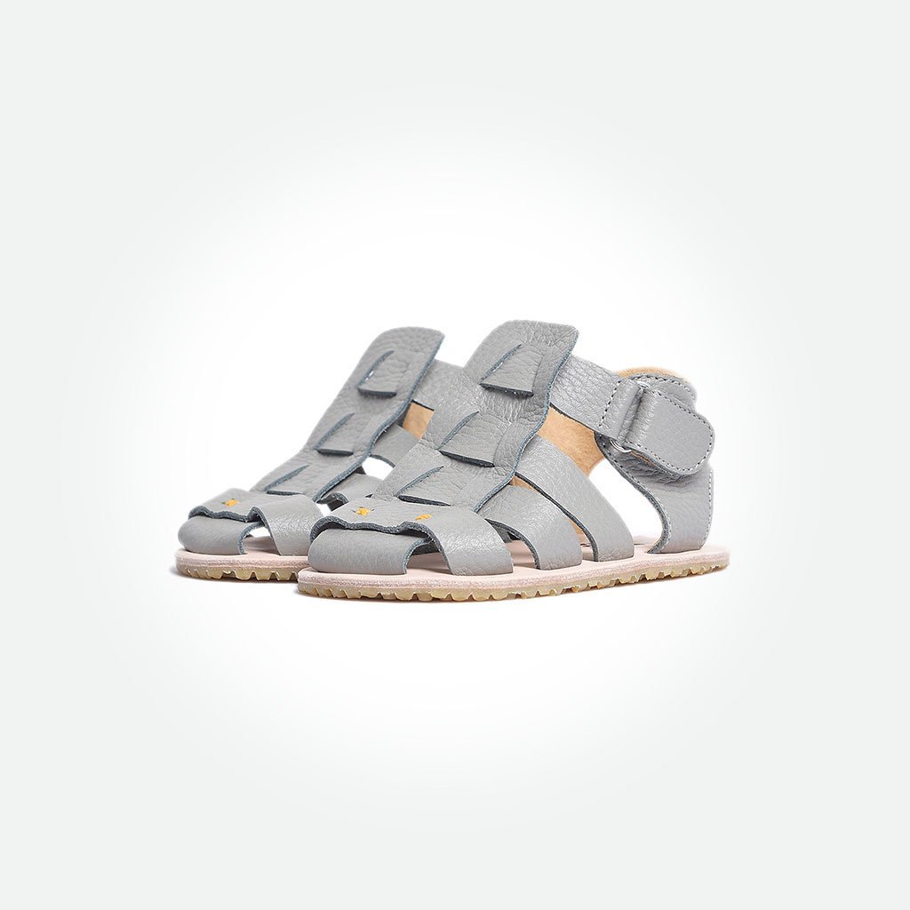 Buffy Sandals - Fossil Grey – Pyopp Barefoot