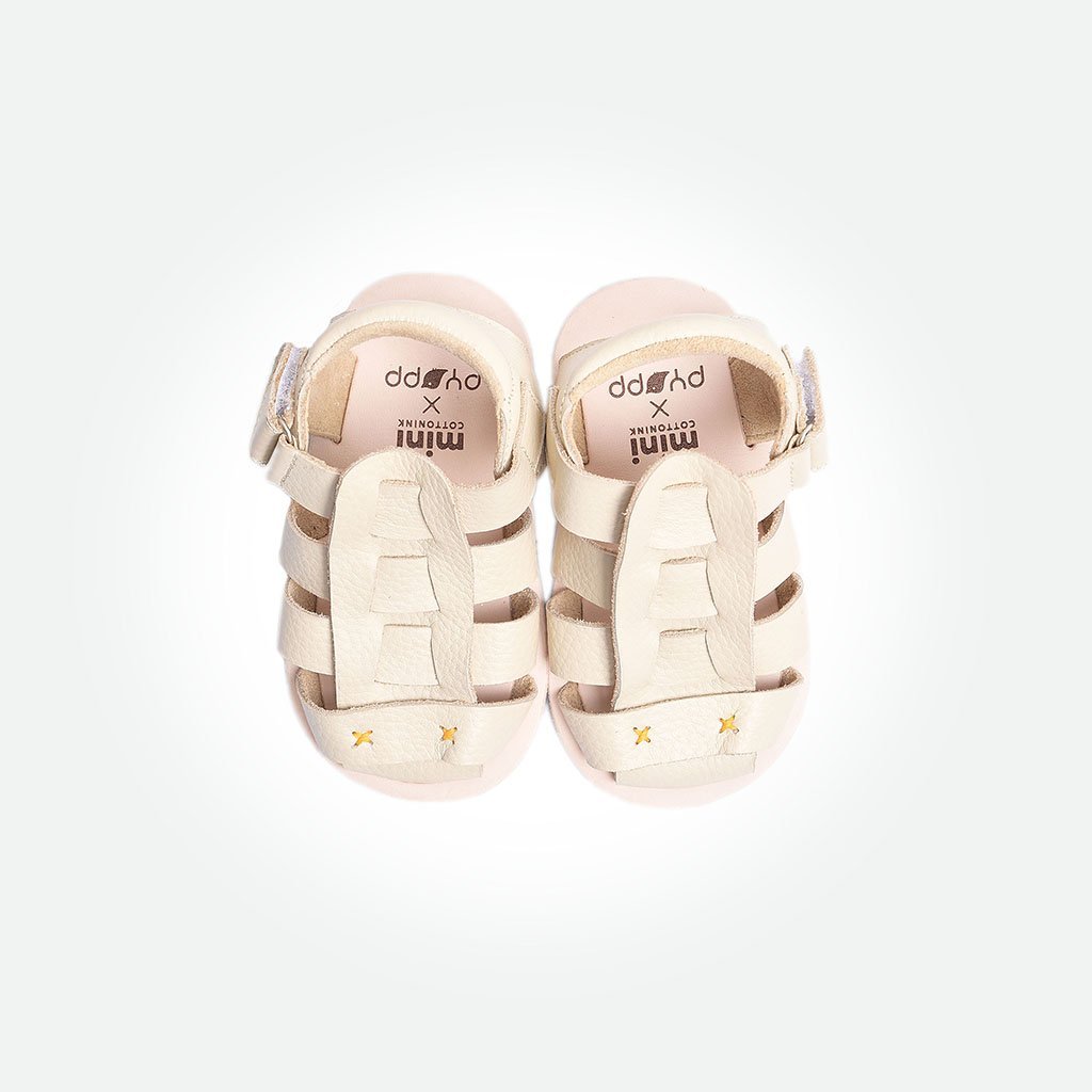Buffy Sandals - Ivory – Pyopp Barefoot